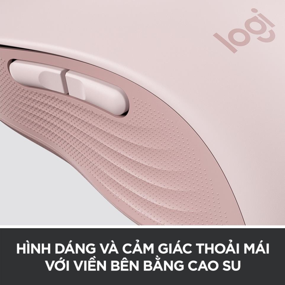 Chuột không dây bluetooth Logitech Signature M650 - SmartWheel, giảm ồn, tùy chỉnh các nút ...
