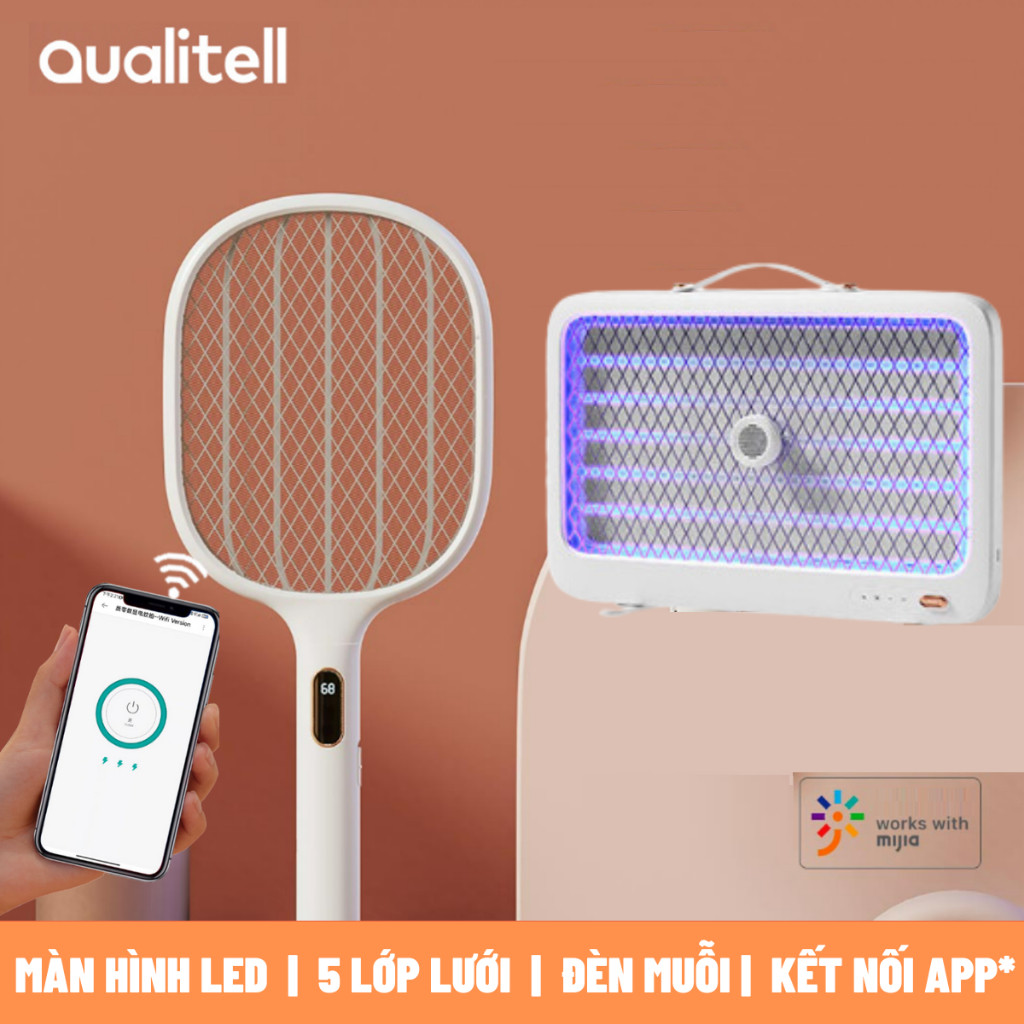 [QUALITELL] Vợt muỗi Xiao Qualitell ZSS210903 - Vợt bắt muỗi Xiao Qualitell S1·Pro | Shopee Việt Nam