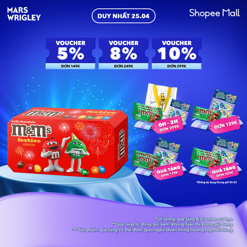 Hộp M&M's 111g màu đỏ | Shopee Việt Nam