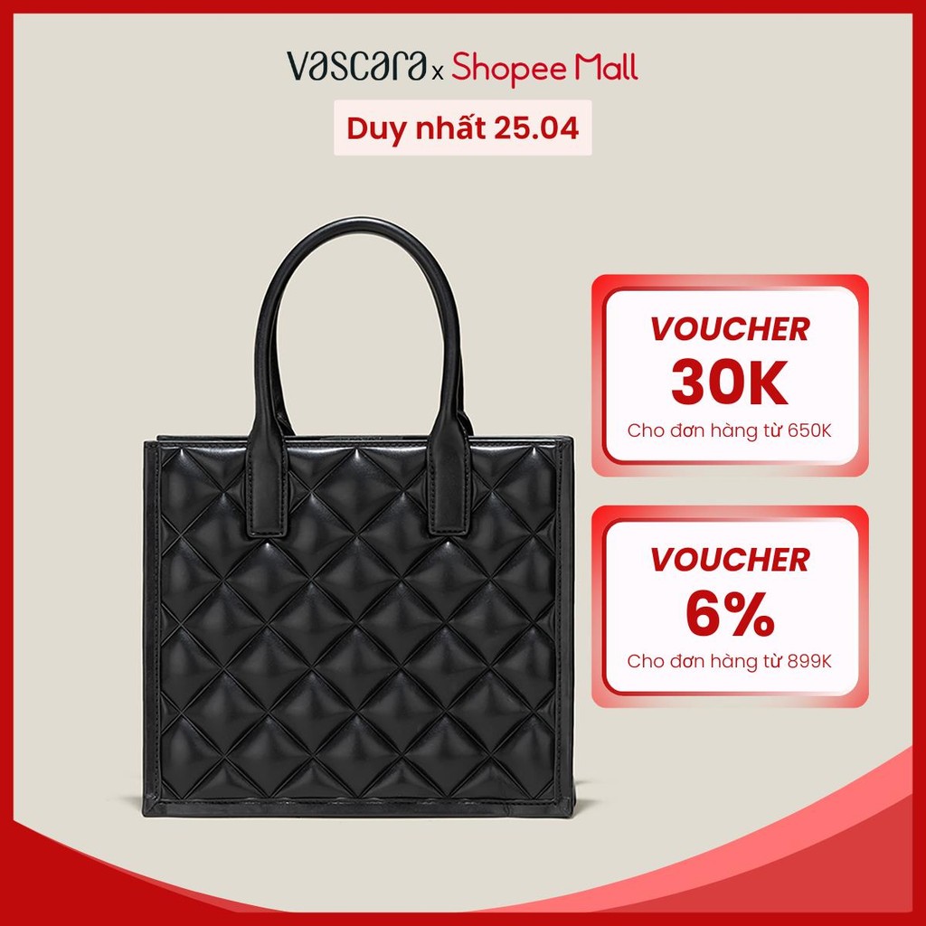 [Voucher 30K | 25.04] Vascara Túi Tote Cầm Tay Ép Khối Chần Bông - TOT ...