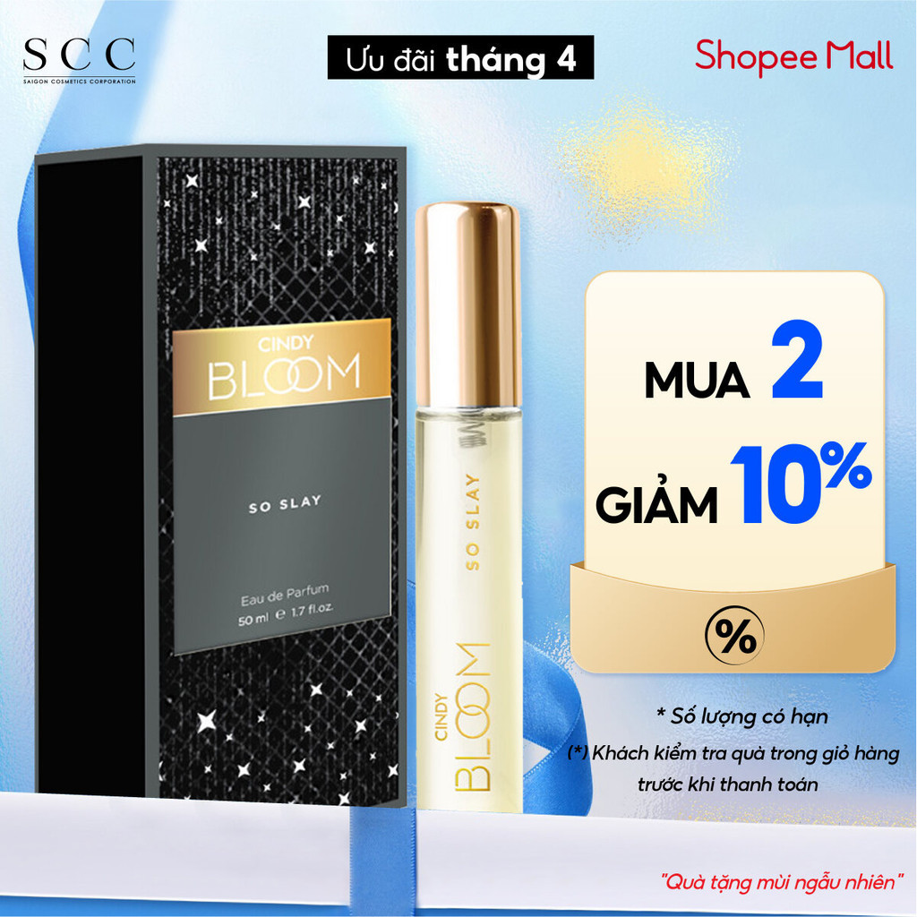 Nước hoa nữ Cindy Bloom So Slay Hương Cuốn Hút 10ml | Shopee Việt Nam