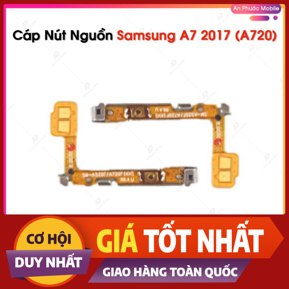 Cáp Nút Nguồn Samsung A720 / A7 2017 - Dây Cáp Phím Nguồn Điện Thoại ...