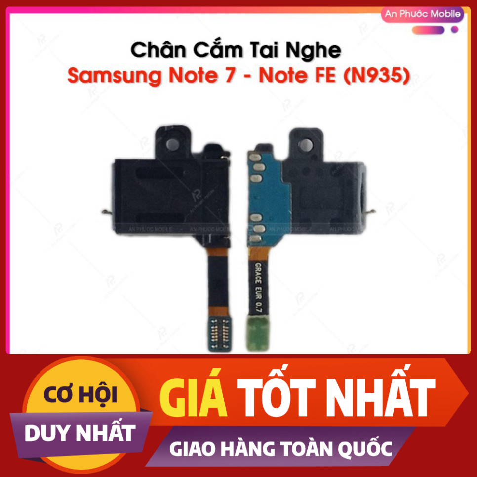 Chân Tai Nghe Samsung Note 7 / Note FE (N930 & N935) - Lỗ cắm Jack tai ...