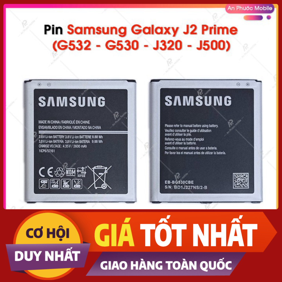 Pin Samsung J2 Prime G532 / G530 / J500 / J320 / J3 2016 - Pin Samsung ...