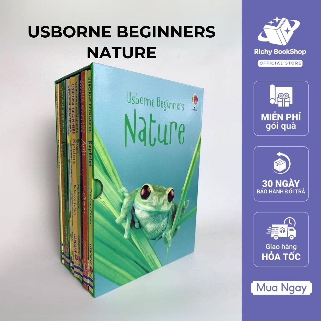 Sách - Usborne Beginner Nature - 10 cuốn | Shopee Việt Nam