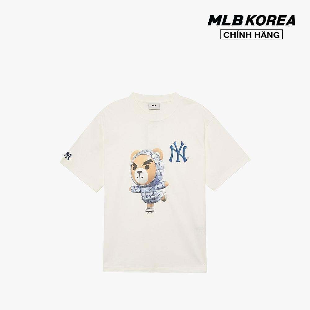 MLB - Áo thun unisex tay ngắn in hình dễ thương 3ATSE0434-50CRS ...