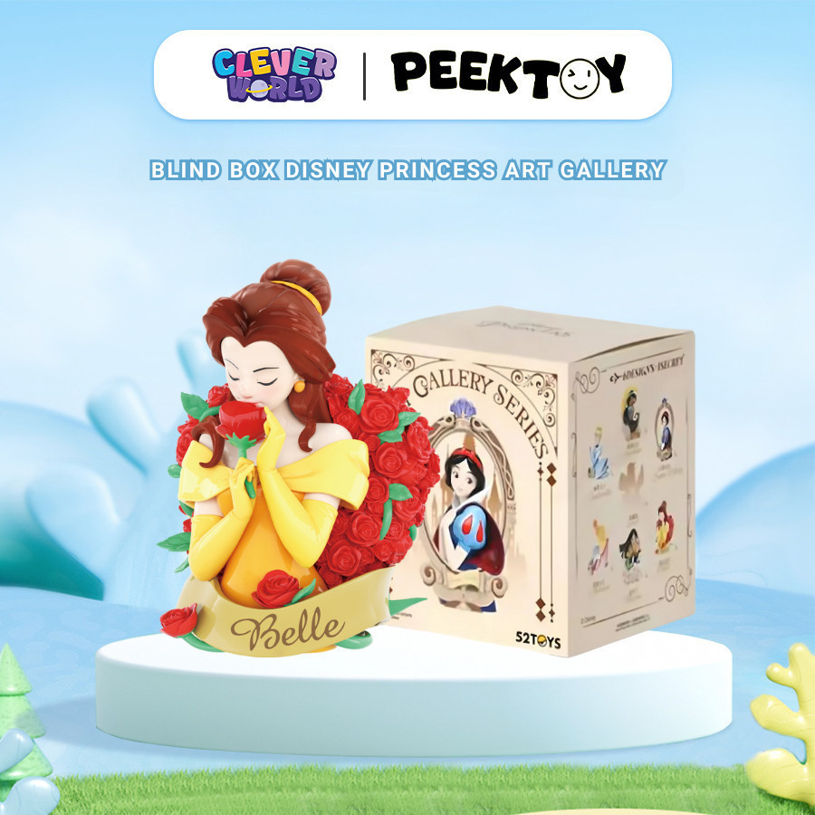 Blind Box Công Chúa Disney Princess Art Gallery 52TOYs, Hộp Mù Mô Hình Búp Bê Mini, Quà Tặng bạn ...