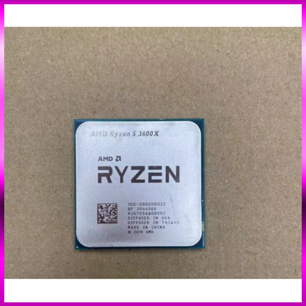 Cpu amd Ryzen 5 3600, 3600x tray cũ | Shopee Việt Nam