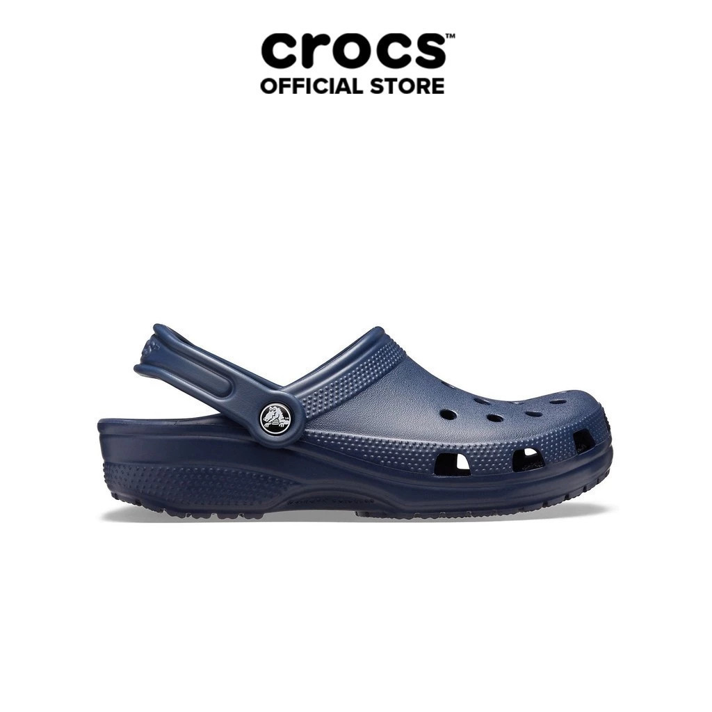Giày Clog Unisex Crocs Classic - Navy | Shopee Việt Nam