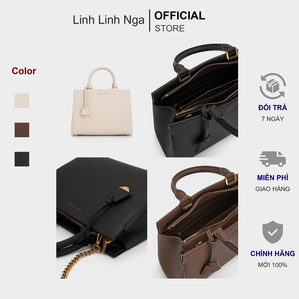 Túi C&K Mirabelle Structured Top Handle bag - CK2-50160152 chính hãng ...