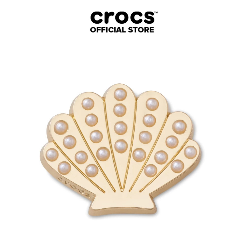 Phụ kiện Jibbitz™ Charm Gold and Pearl Seashell | Shopee Việt Nam
