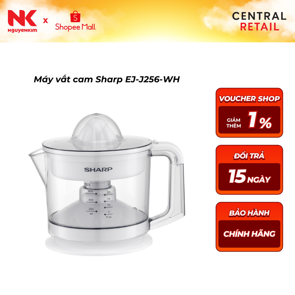 Máy vắt cam Sharp EJ-J256-WH | Shopee Việt Nam