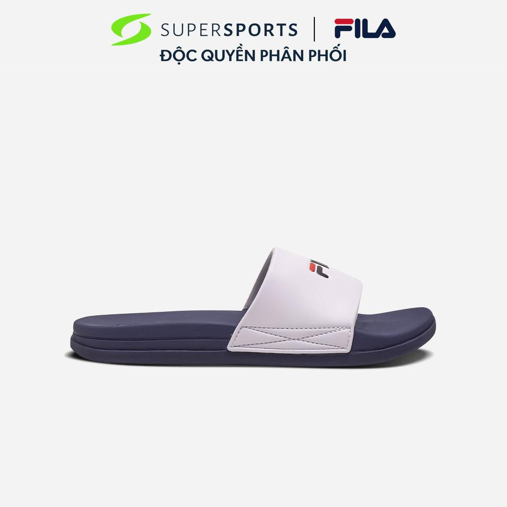 Dép Quai Ngang Unisex Fila Sleek Tender Dry - Xanh Navy - 1SM02595G-125 | Shopee Việt Nam