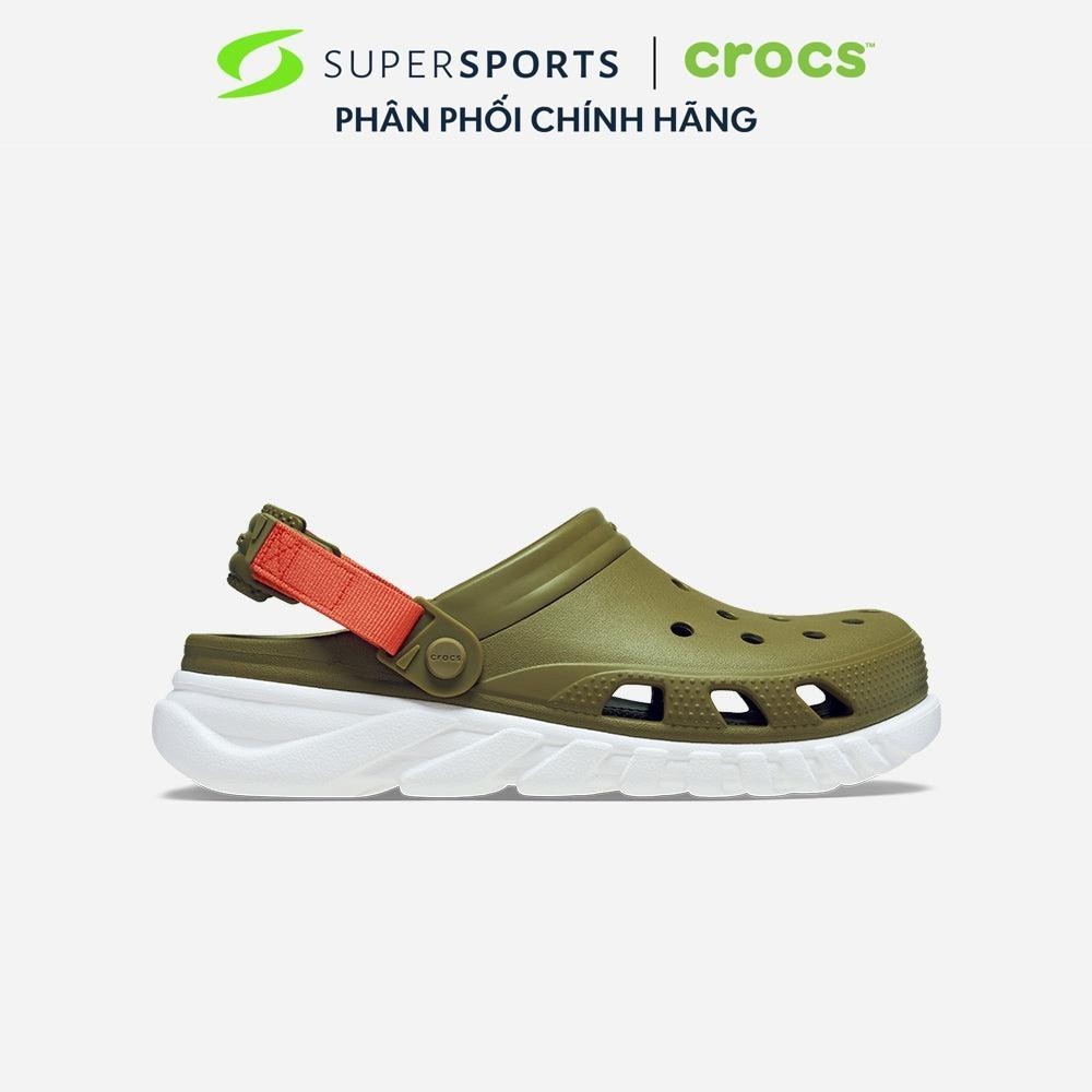 Giày Clog Unisex Crocs Duet Max Ii - Xanh Quân Đội - 208776-3UA ...