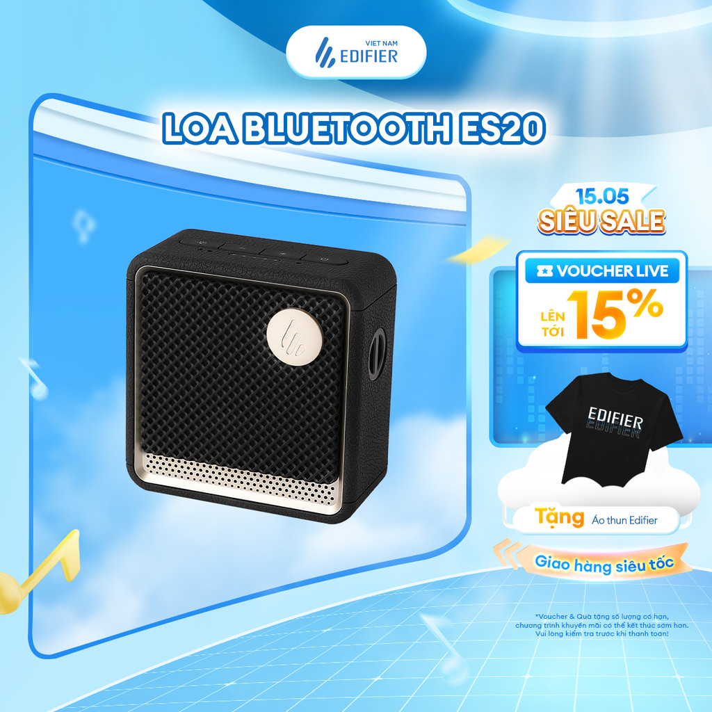 Loa Bluetooth Mini EDIFIER ES20 | Công Suất 6W | Thời Lượng Đến 12H ...