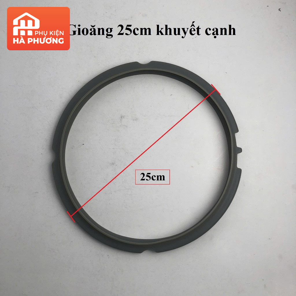 Gioăng nồi áp suất Hàn Quốc 6lit 25cm Hera dongil - (roăng, zoăng, zon ...