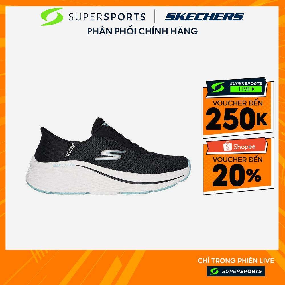 Giày Chạy Bộ Nữ Skechers Max Cushioning Elite 2.0 - Đen - 129606-BKBL ...