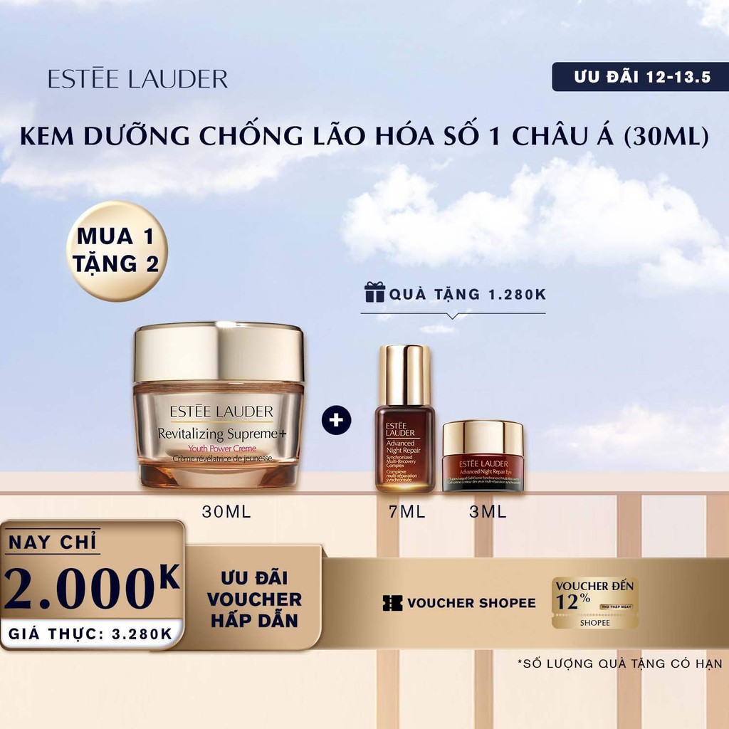 Kem dưỡng Collagen ngăn ngừa lão hóa Estee Lauder Revitalizing Supreme+ ...