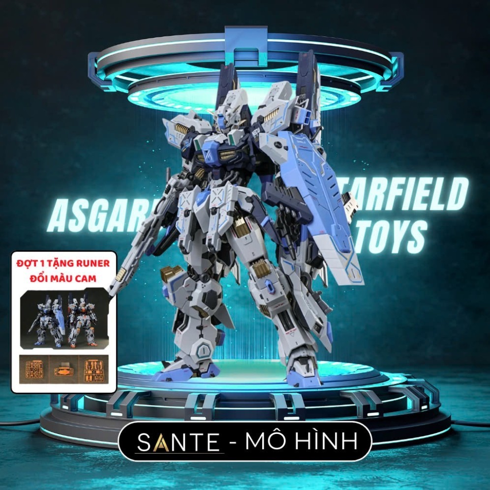 Mô Hình Lắp Ráp Starfield Toys 1/100 Asgard Model Kit | Shopee Việt Nam