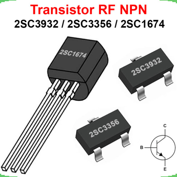 Transistor RF NPN 2SC3932 / 2SC3356 / 2SC1674 | Shopee Việt Nam