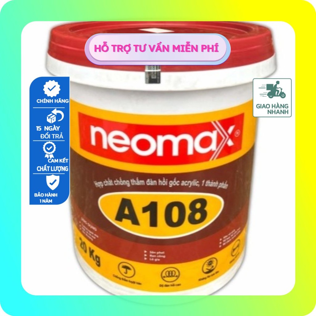 NEOMAX A108 CHỐNG THẤM TƯỜNG NGOÀI 20KG | Shopee Việt Nam
