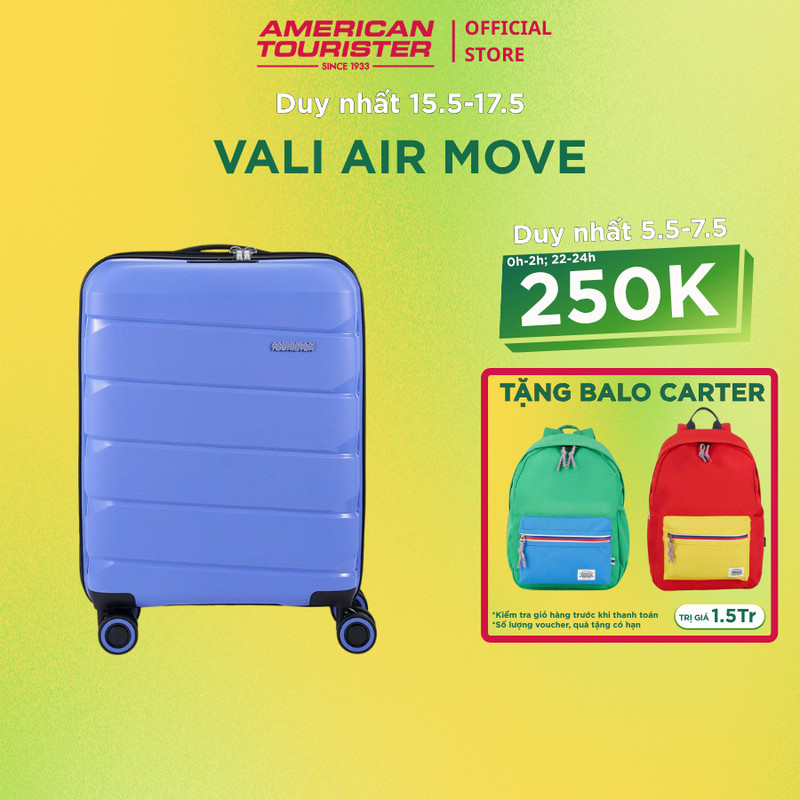 Vali kéo American Tourister Air Move SP TSA ZIP | Shopee Việt Nam