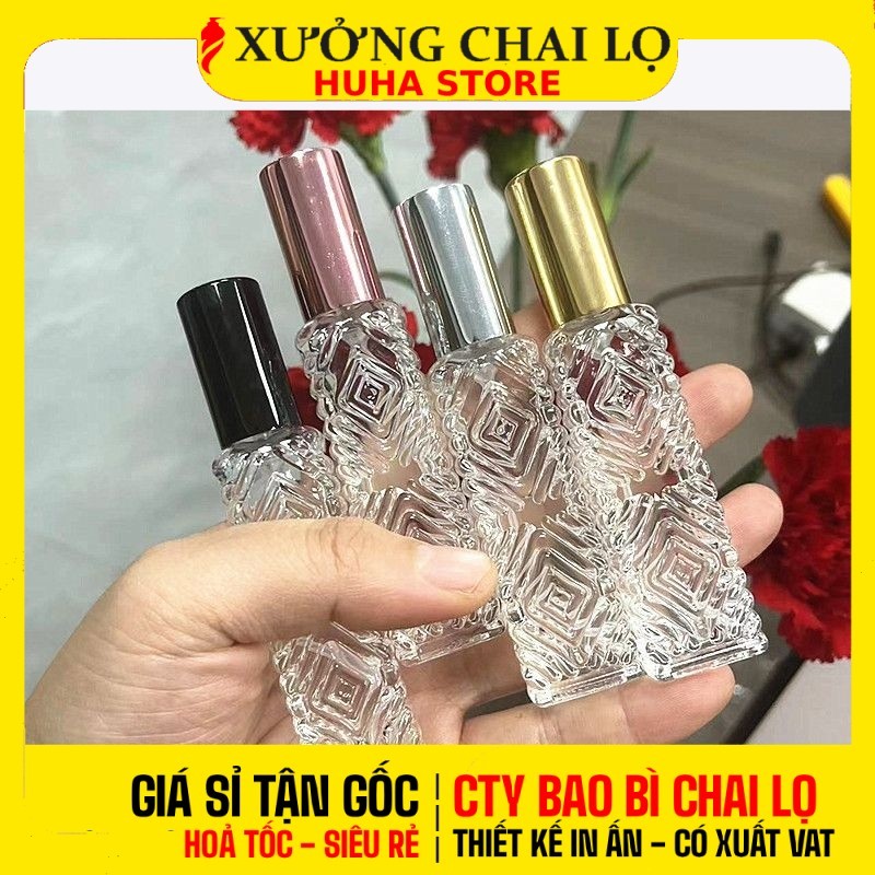 Chai Lọ Chiết Nước Hoa ️BUÔN SỈ RẺ ️ Chai Đựng Dầu Thơm Thủy Tinh 12ml ...