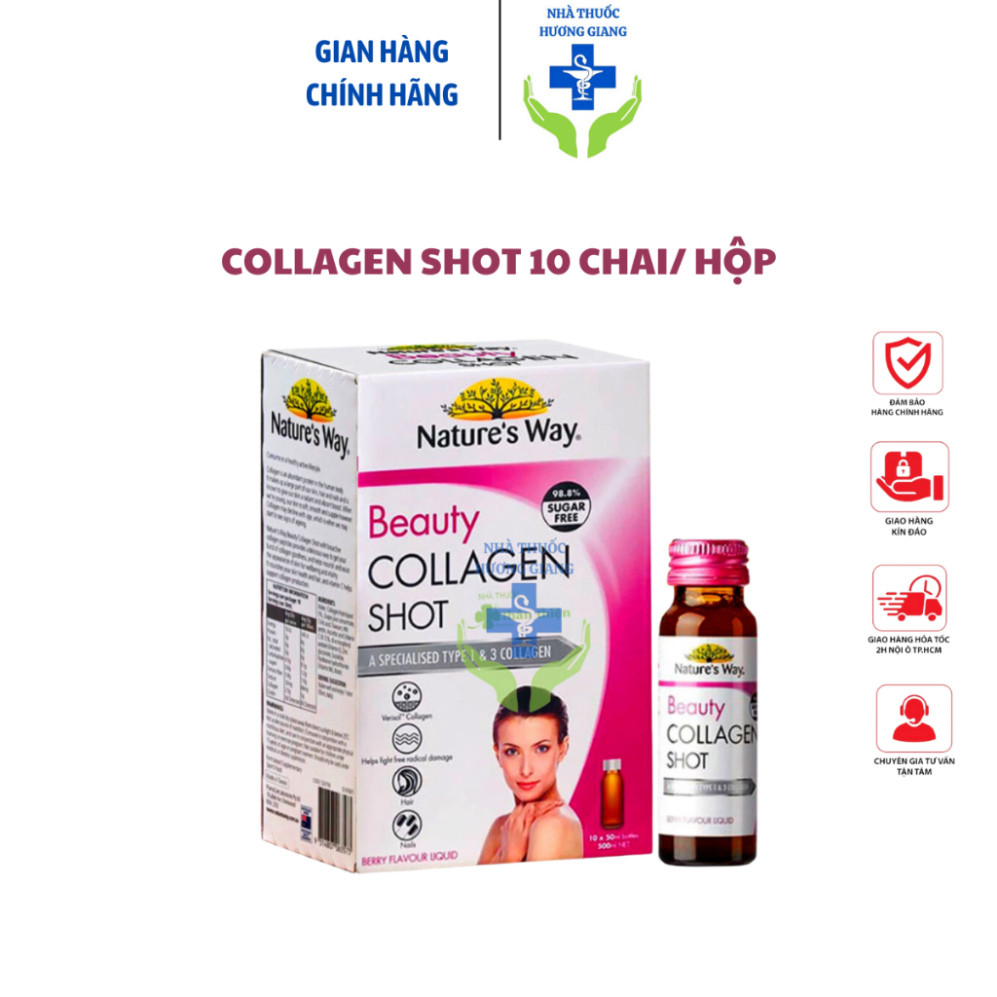 Collagen Nature Way, Beauty Collagen Shot Dạng Nước Hộp 10 Chai ...