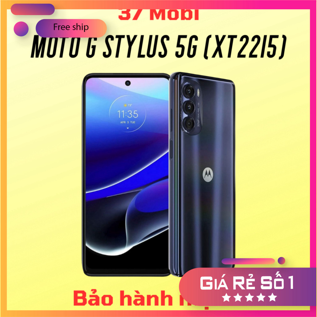 Điện thoại Motorola Moto G Stylus 5G (XT2215) màn 6.8 inch 120Hz - Chip ...