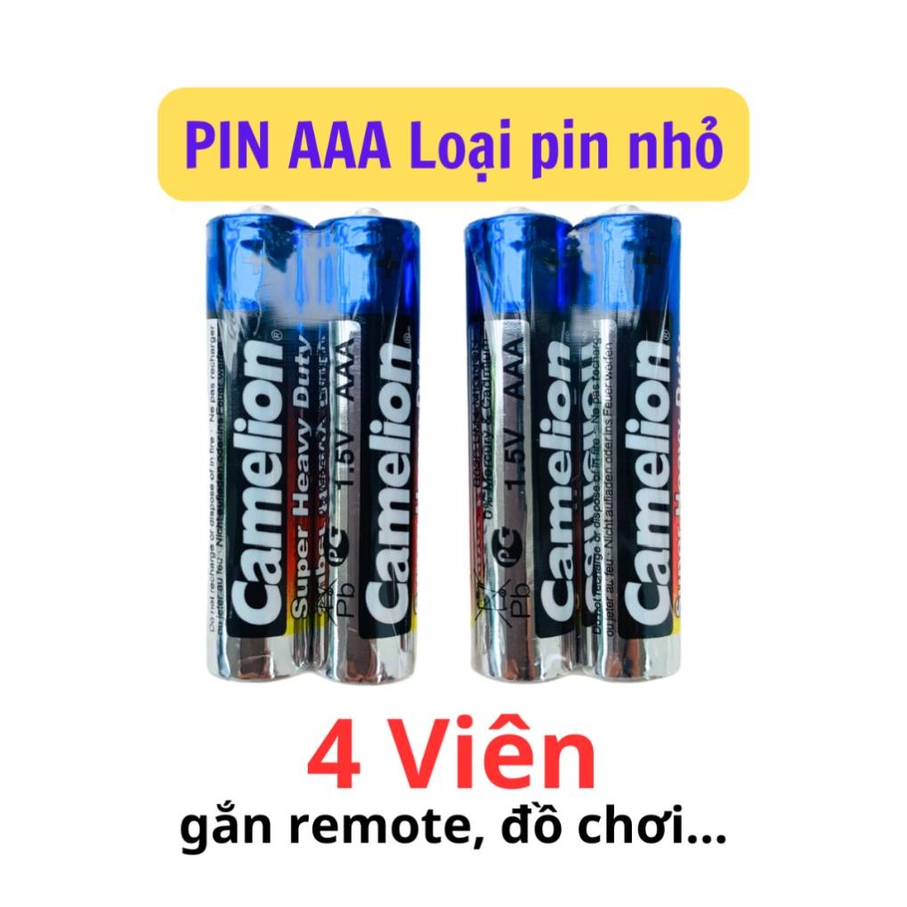 Pin AAA Camelion 1.5v, Pin 3A dùng cho remote, đồ chơi trẻ em | Shopee ...