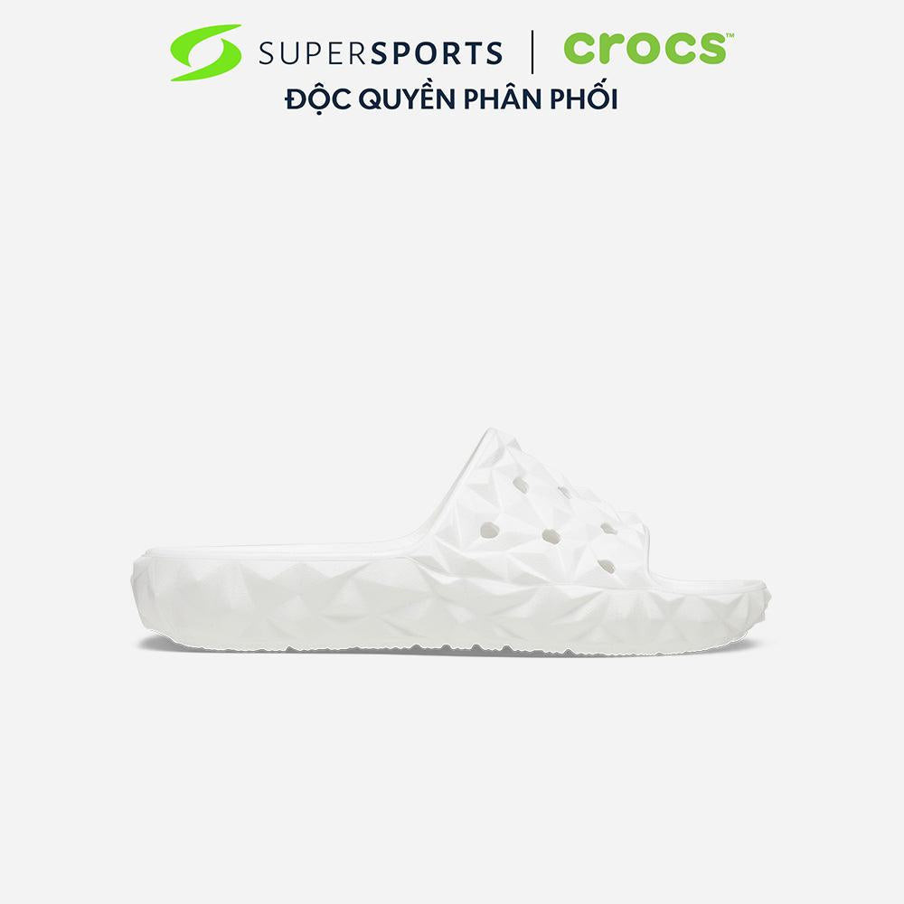 Dép Quai Ngang Unisex Crocs Classic Geometric V2 Trắng - 209608-100 | Shopee Việt Nam