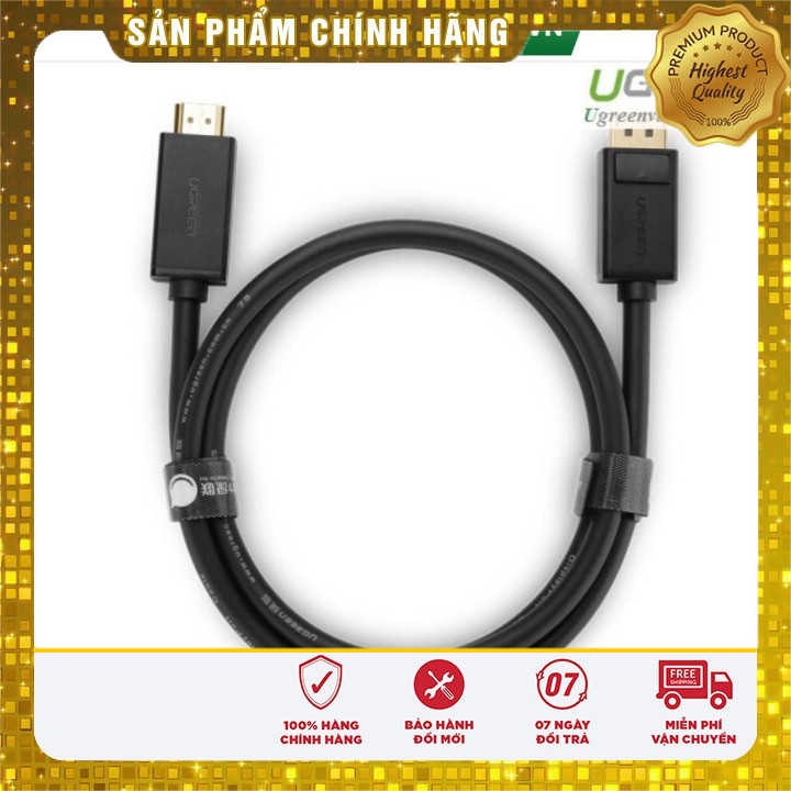 Cáp chuyển đổi Displayport to HDMI dài 3m Ugreen 10203 - Phân Phối ...