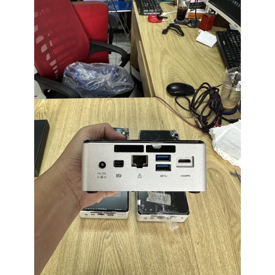 Bộ máy tính để bàn mini PC Intel NUC Kit NUC5i3RYH (Đen) i3 5010U + RAM ...