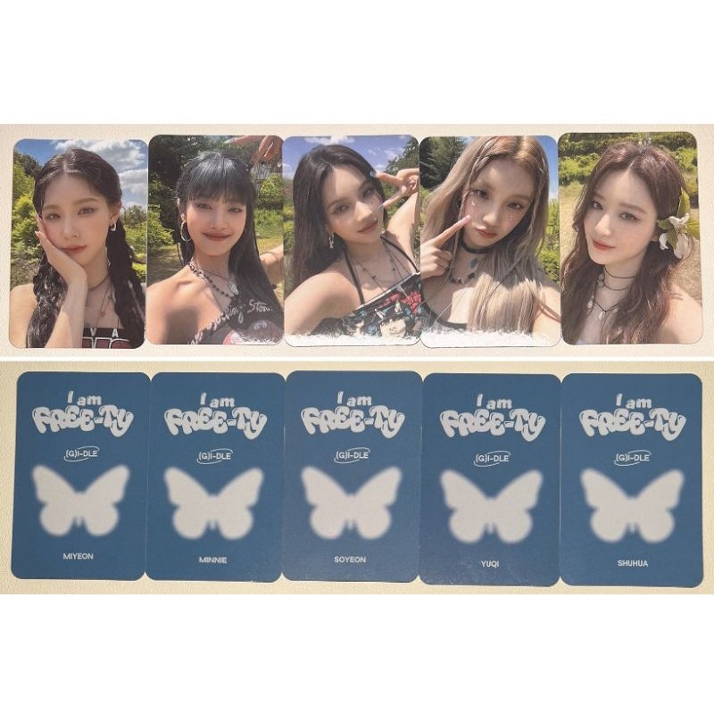 Set card ảnh unoff (G)I-DLE (G-IDLE) - I Am Freety, 2024 + 2025 Season ...