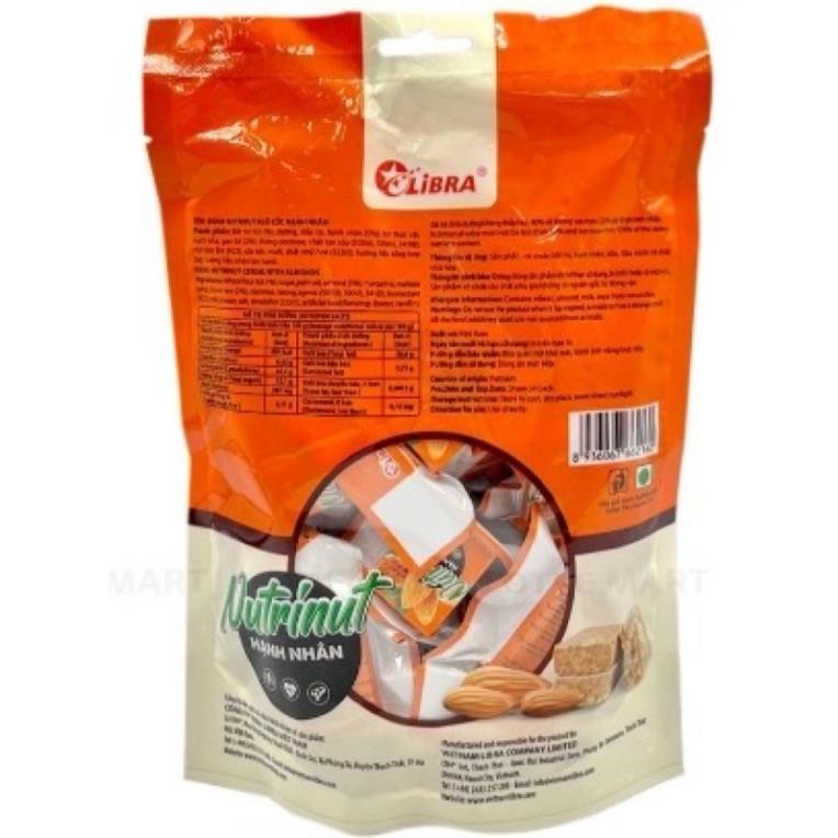 Bánh Libra Nutrinut Ngũ Cốc Hạnh Nhân Bịch 13 Gói x 15G | Shopee Việt Nam