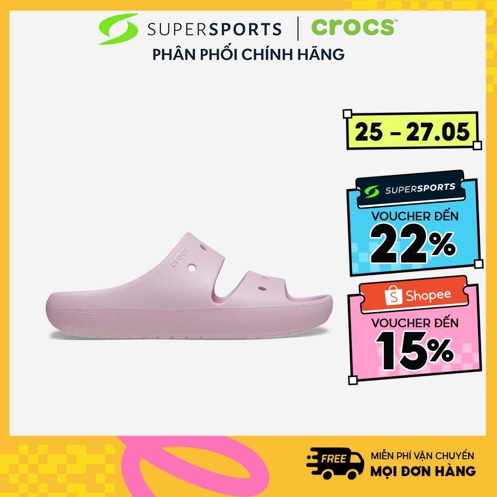 Dép Quai Ngang Unisex Crocs Classic V2 - Hồng - 209403-6GD LS500 ...
