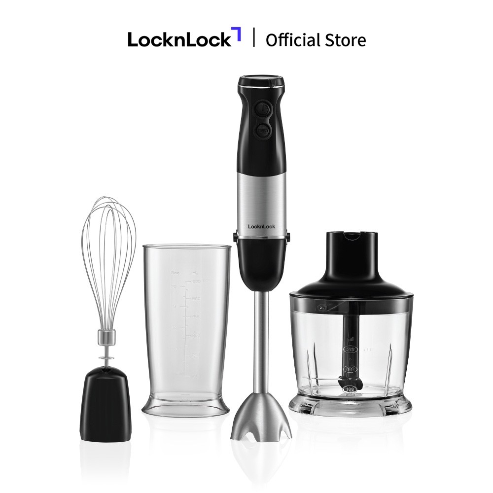 Máy xay cầm tay Lock&Lock Variable Speed Hand Blender EJM559BLK ...