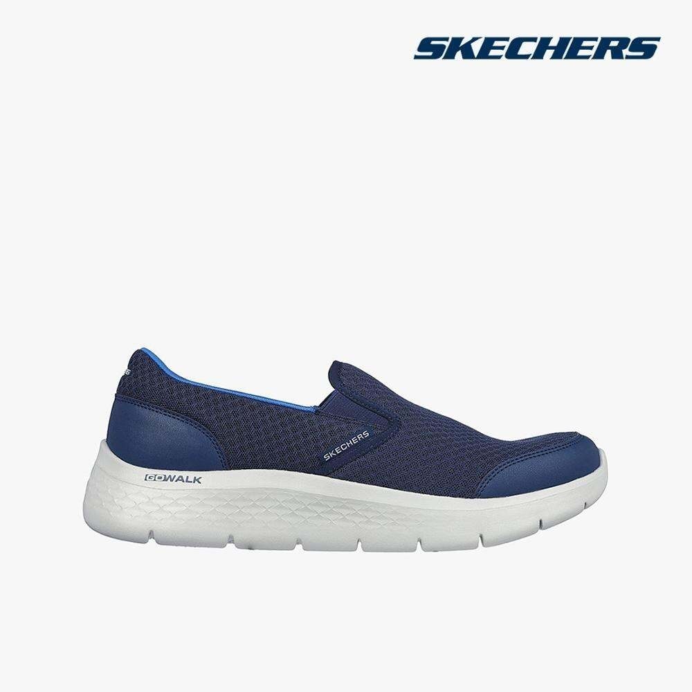 SKECHERS - Giày slip on nam mũi tròn Go Walk Flex 216488-NVBL | Shopee ...
