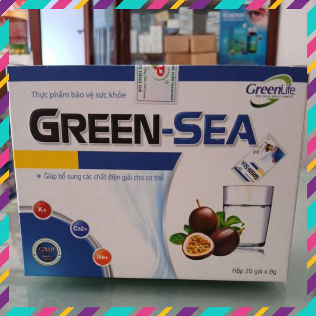 Bù điện giải Oresol Green Sea vị chanh leo Anfa - Giải khát, bù nước ...