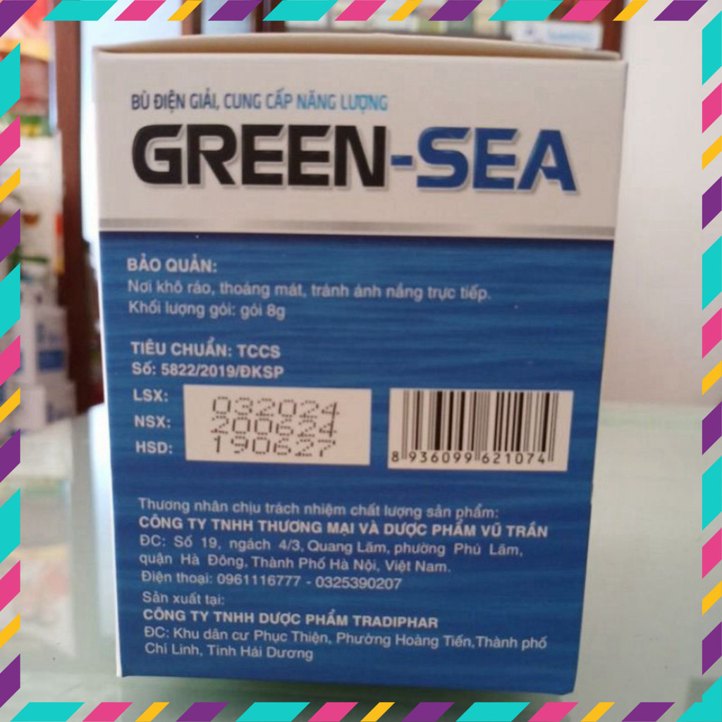 Bù điện giải Oresol Green Sea vị chanh leo Anfa - Giải khát, bù nước ...