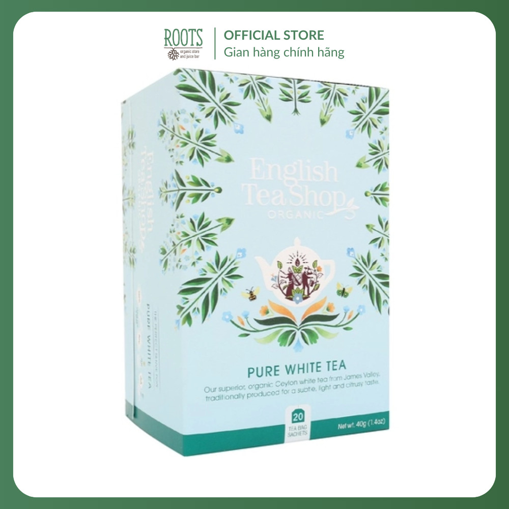 (Ship hỏa tốc) ENGLISH TEA SHOP - Trà Trắng Ceylon Hữu Cơ, Pure White ...