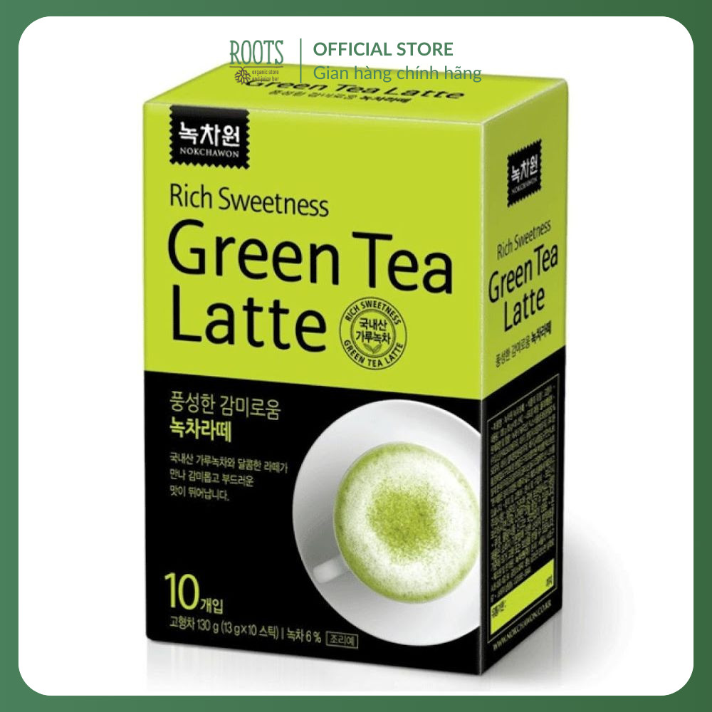 (ShipHỏaTốc) NOKCHAWON - Trà Xanh Latte, Rich Sweetness Green Tea Latte ...