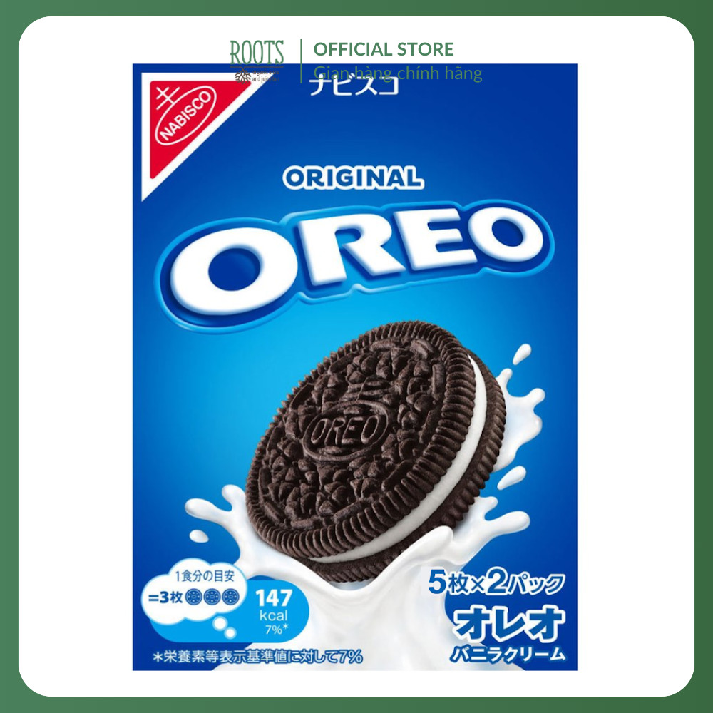 (Ship hỏa tốc) Bánh Oreo Nhân Kem Vani, Oreo, Original, 10 Cái (98g) | Shopee Việt Nam