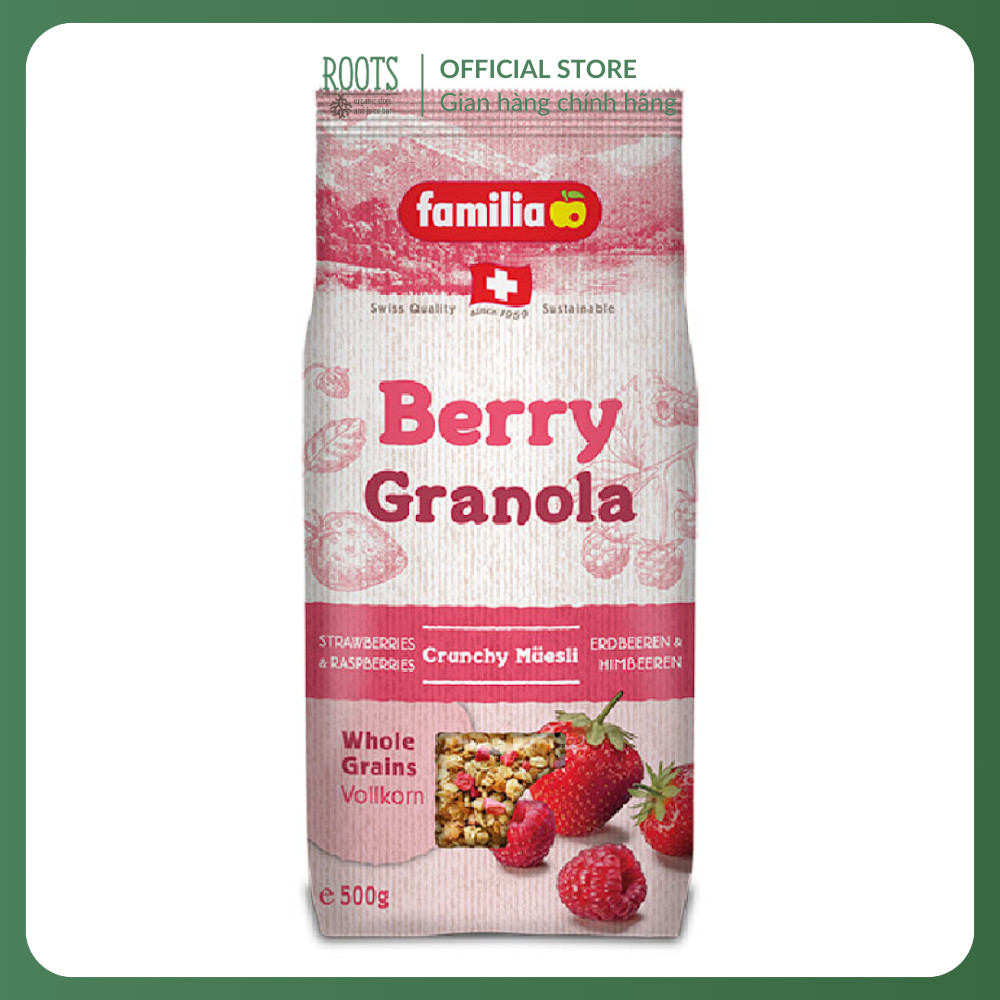 (ShipHỏaTốc) FAMILIA - Ngũ Cốc Giòn Vị Dâu, Berry Granola, Strawberries ...