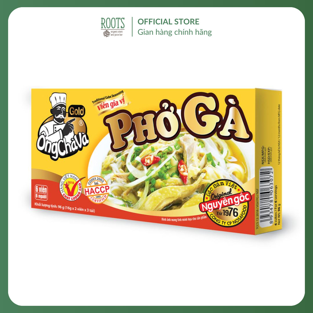 (ShipHỏaTốc) ONG CHA VA - Viên Gia Vị Phở Gà, Pho Ga Chicken Noodle ...