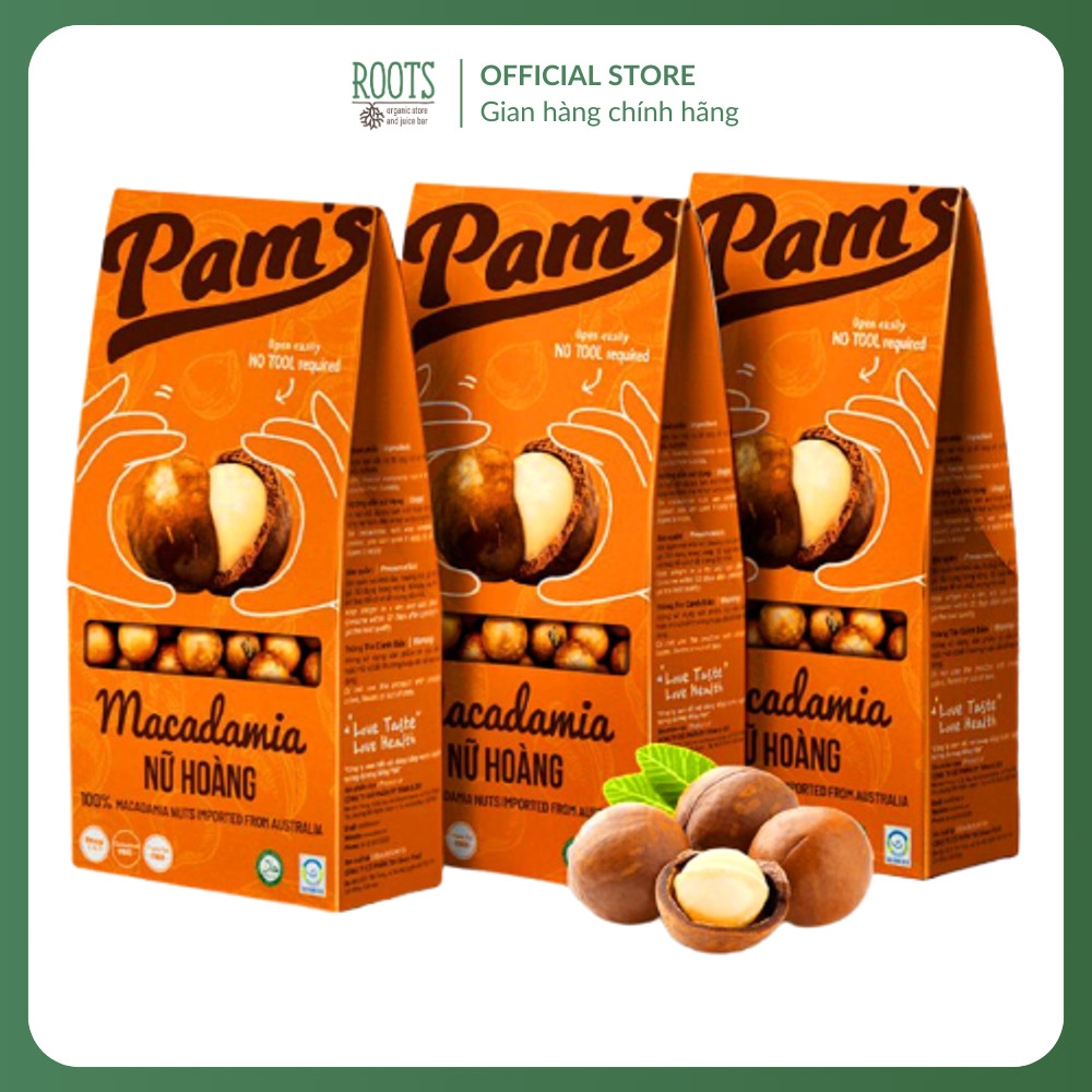 (ShipHỏaTốc) PAM'S - Macca Nữ Hoàng, Cracked In-shell Macadamia (250g ...