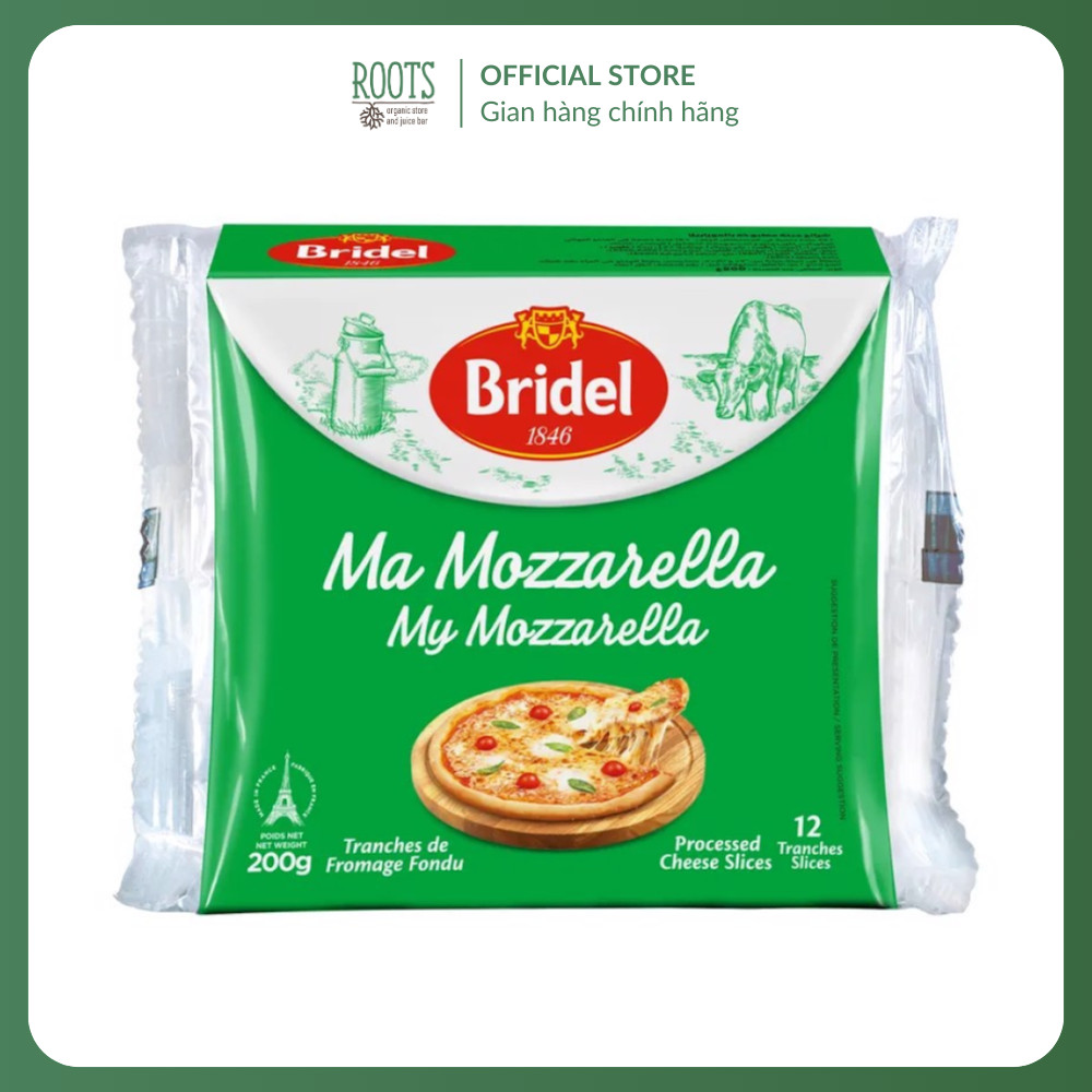 (Ship hỏa tốc) BRIDEL - Phô Mai Lát, My Mozzarella, Processed Cheese ...