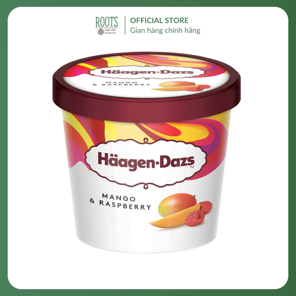 (Ship hỏa tốc) HAAGEN-DAZS - Kem Xoài & Phúc Bồn Tử, Mango Raspberry ...