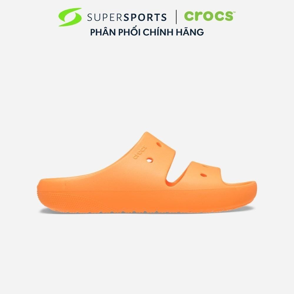 Dép Quai Ngang Unisex Crocs Classic V2 - Cam - 209403-85Q | Shopee Việt Nam