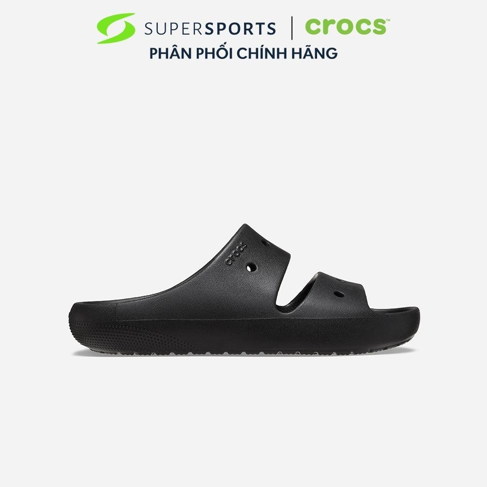 Dép Quai Ngang Unisex Crocs Classic Version 2 - Đen - 209403-001 ADS2 ...